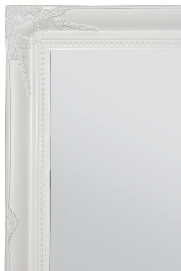 Long White Wall Mirror (198cm x 76cm) - Cannington